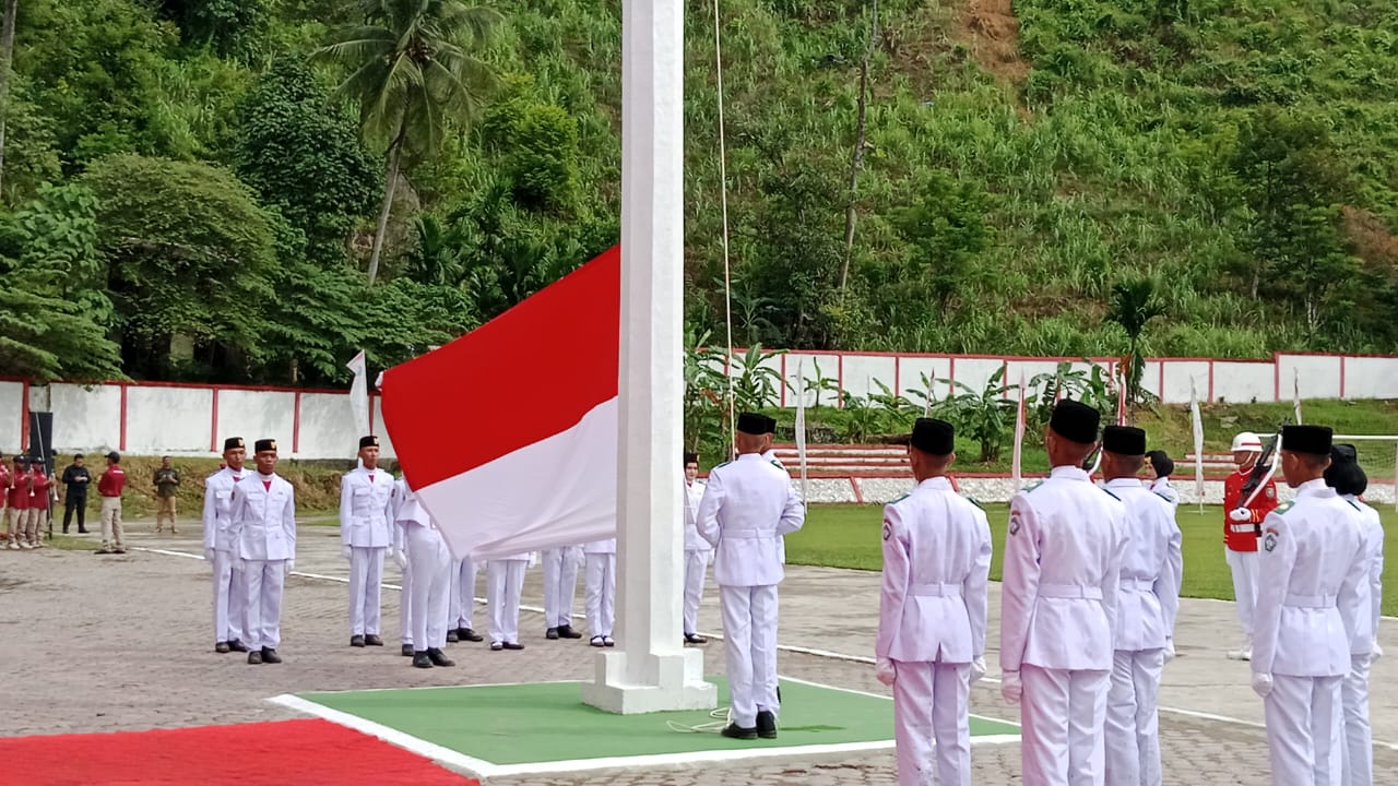 Upacara Pengibaran Bendera, HUT RI Ke 79 di Aceh Selatan Berlangsung Khidmat