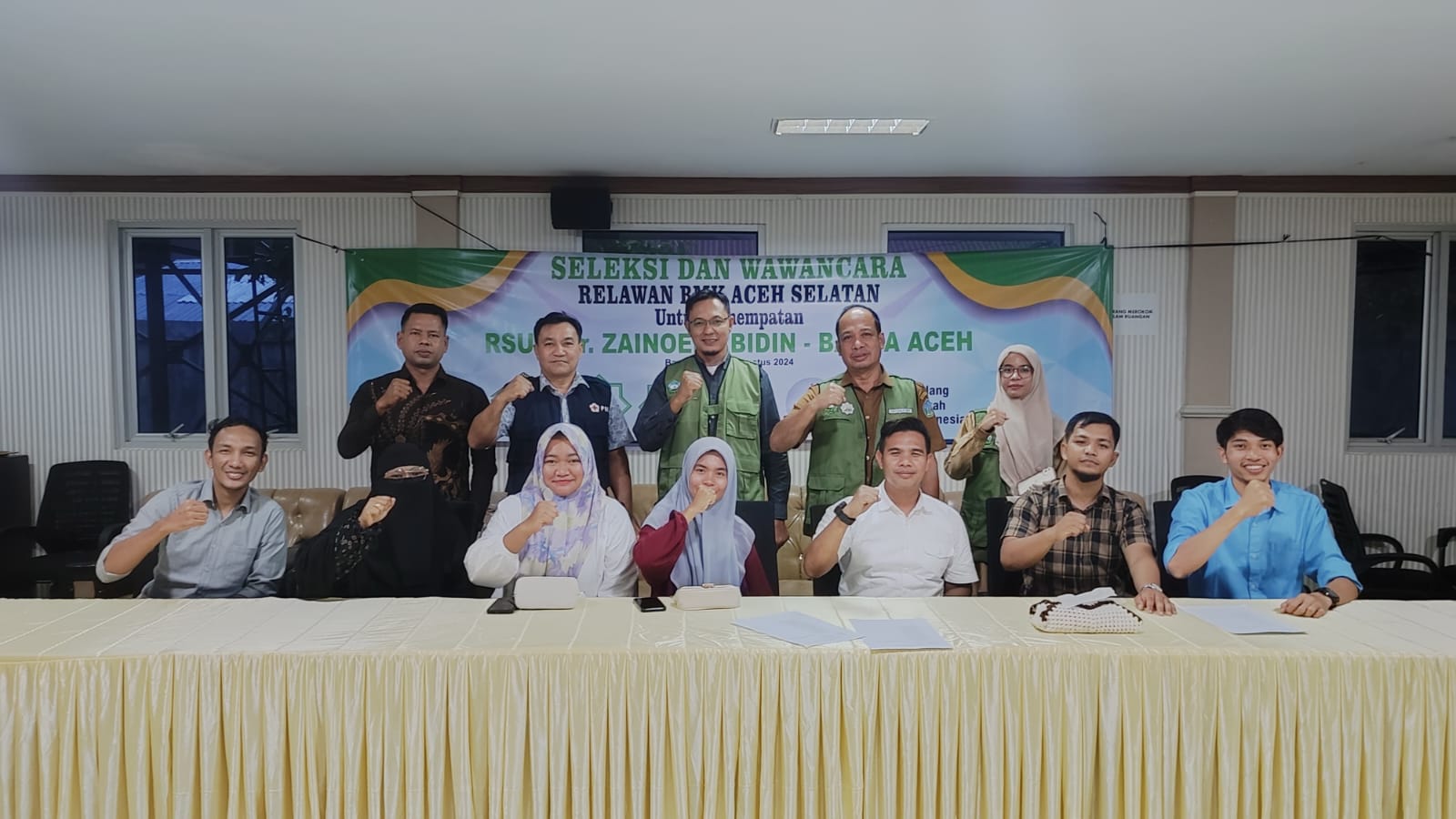 BMK Aceh Selatan loloskan 7 Relawan Untuk Penempatan di RSUZA Banda Aceh