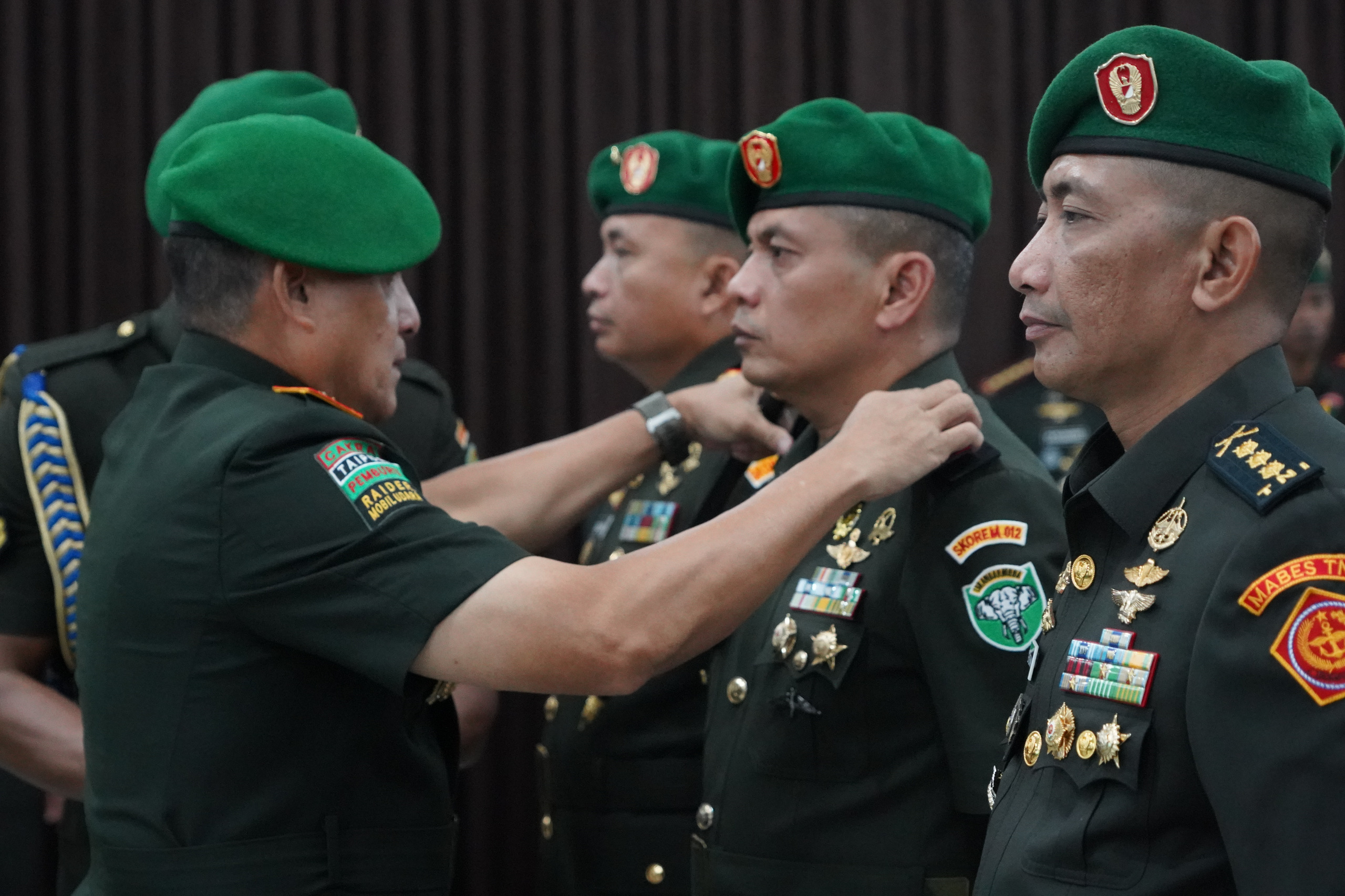 Eks Dansat 81/Gultor Kopassus, Jabat Danrem 012/TU