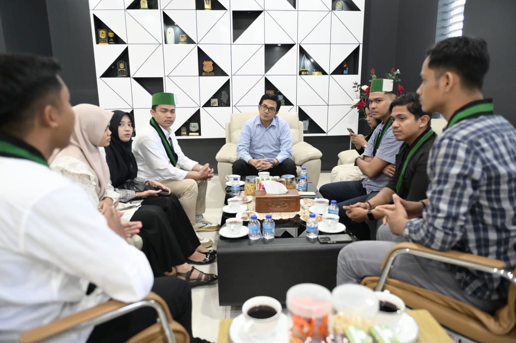 Sampaikan Aspirasi, HMI FKH USK Beraudiensi Dengan Ketua DPRK Banda Aceh