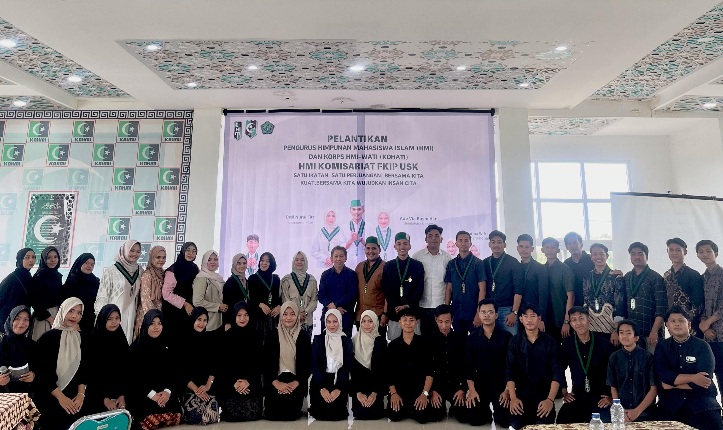 Pengurus HMI komisariat FKIP USK Periode 2025/2026 Resmi Dilantik